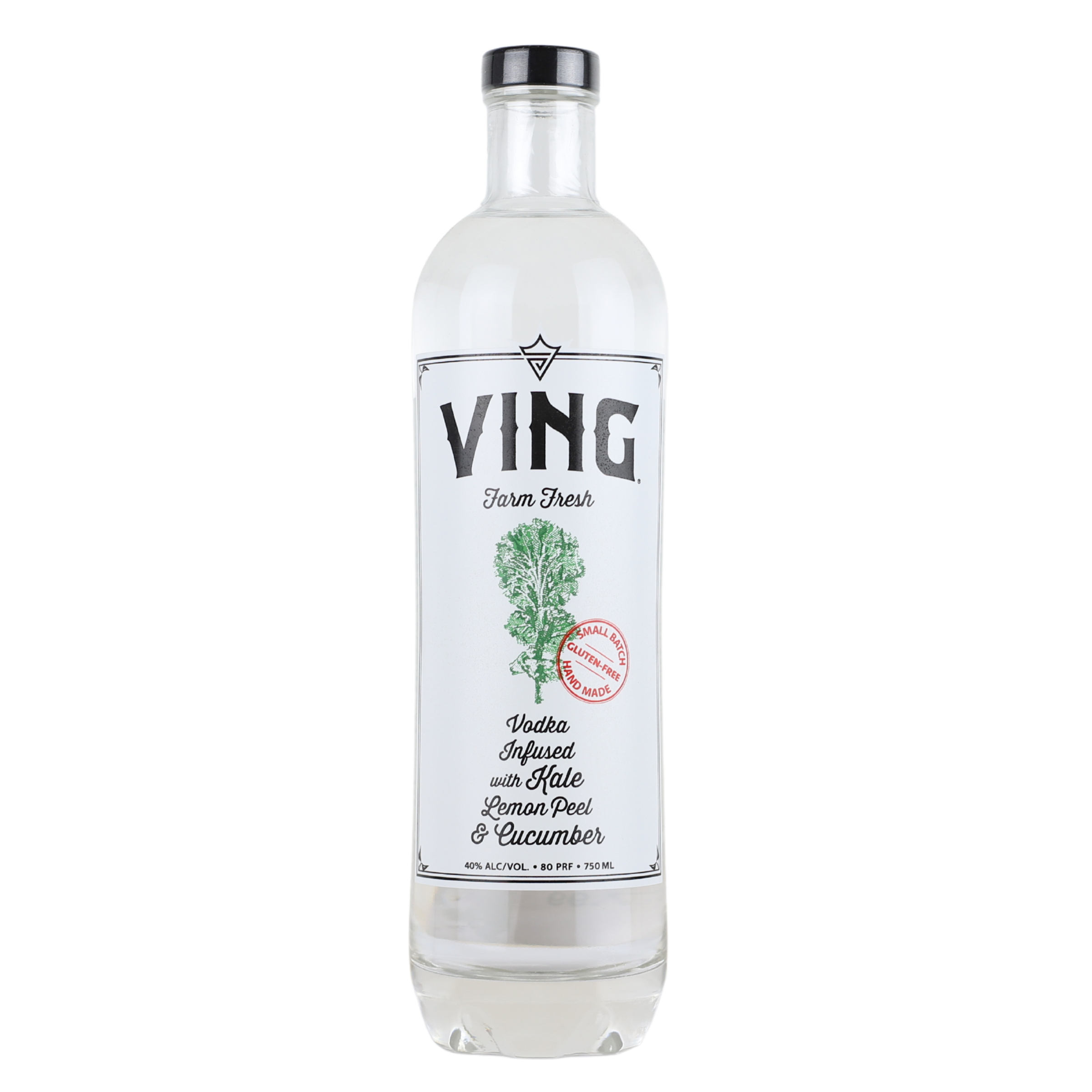 Ving Vodka Infused w/ Kale, Lemon Peel & Cucumber – D&M Wines and Liquors